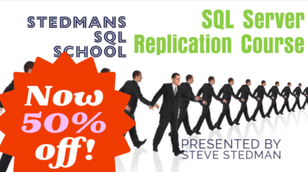 Saturday Sale: 50% Off SQL Server Replication Course! - Database Health ...