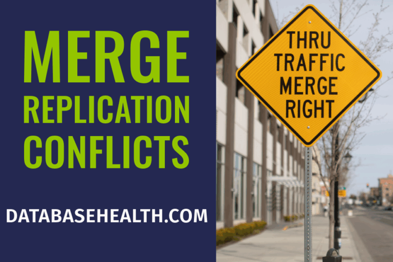 Resolve SQL Merge Replication Conflicts Effectively